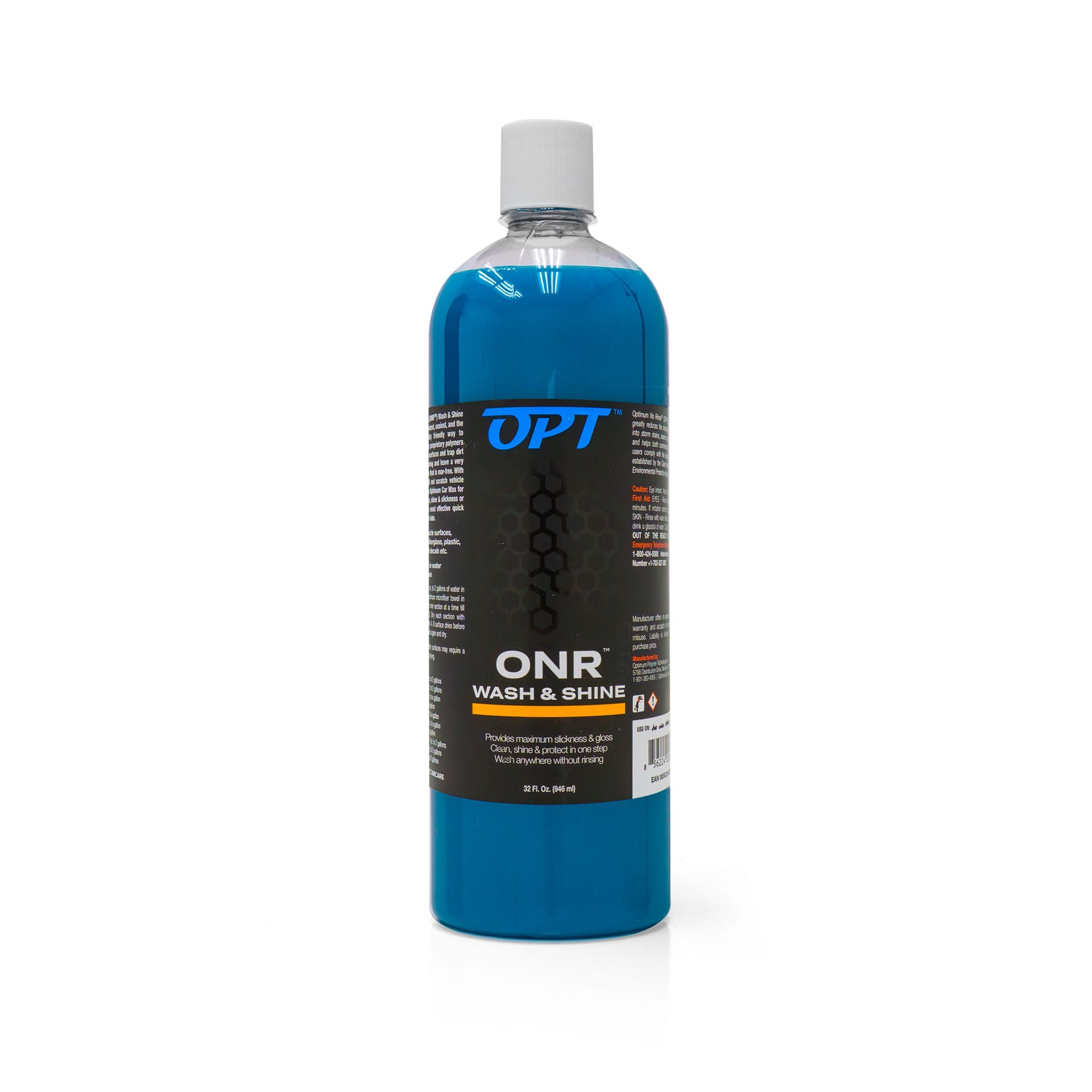 Optimum No Rinse Wash & Shine Version 6 Rinseless Car Wash (ONR) – Opti ...