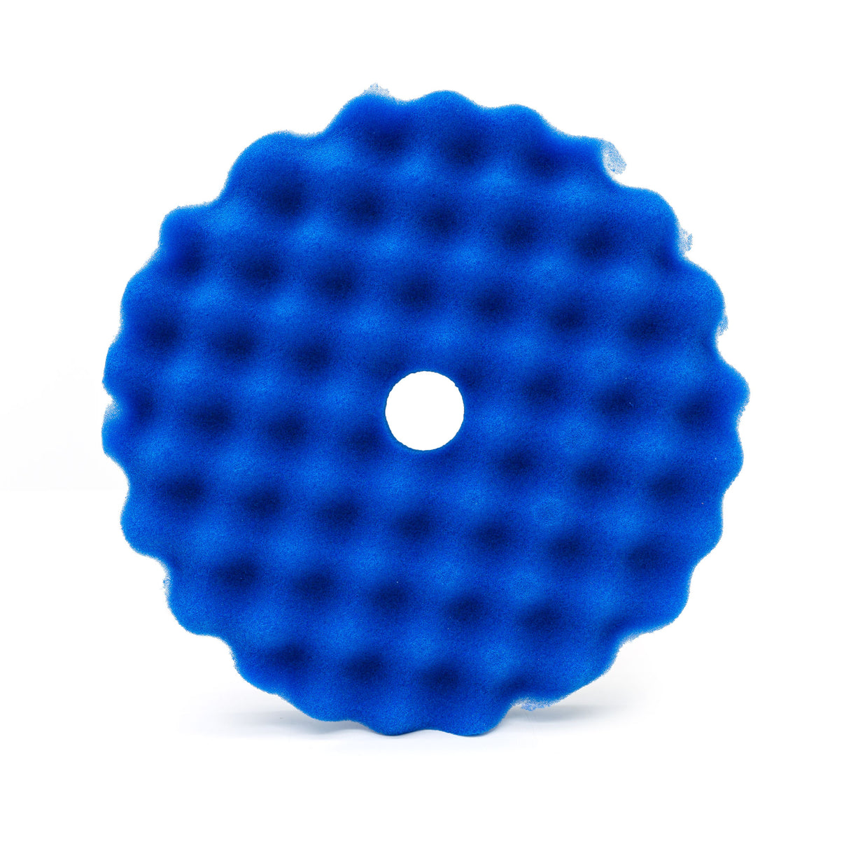 Optimum Dark Blue Beveled Waffle Foam Pad (Medium Polishing) – Opti-Coat