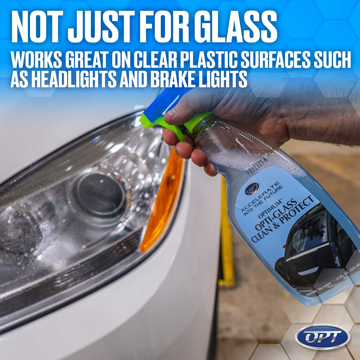 Optimum Opti Glass Clean & Protect 17 oz. – Opti-Coat