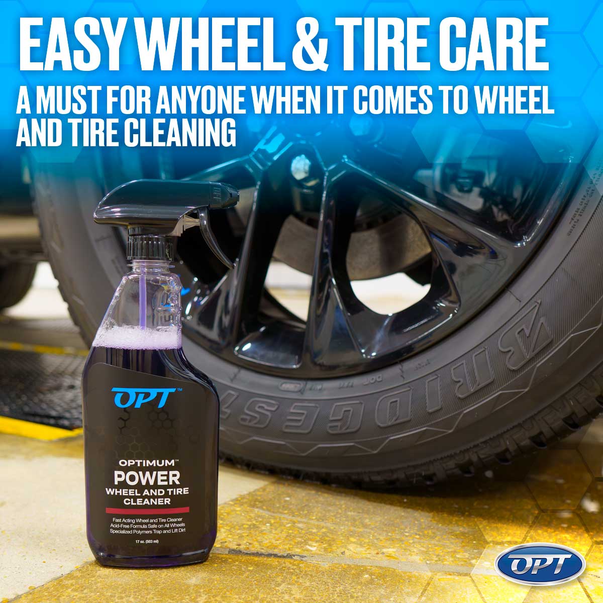 Optimum Power Wheel and Tire Cleaner – Opti-Coat