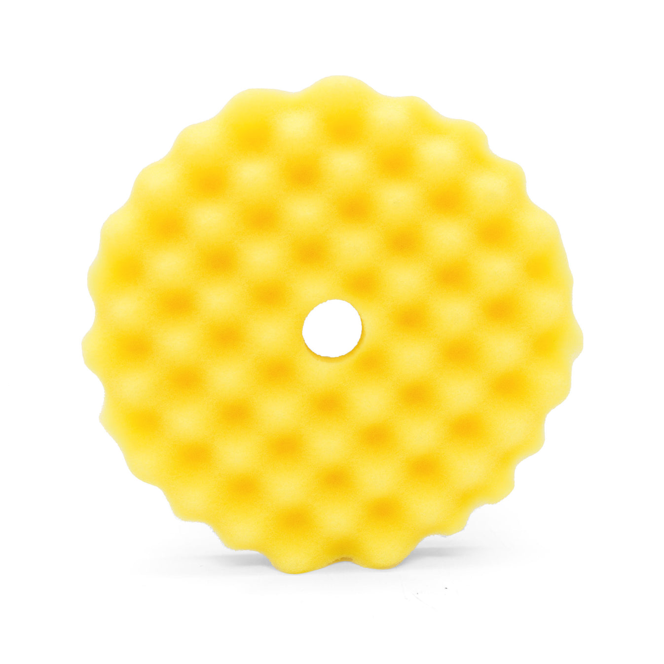 Optimum Yellow Beveled Waffle Foam Pad (Heavy Polishing) – Opti-Coat